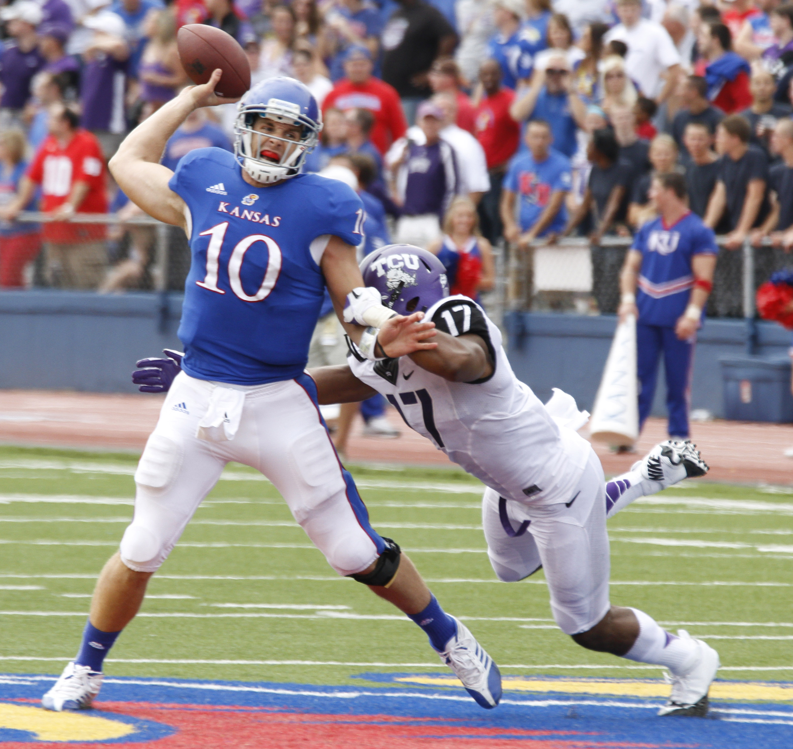 Photo gallery: KU football v. TCU | News, Sports, Jobs - Lawrence ...